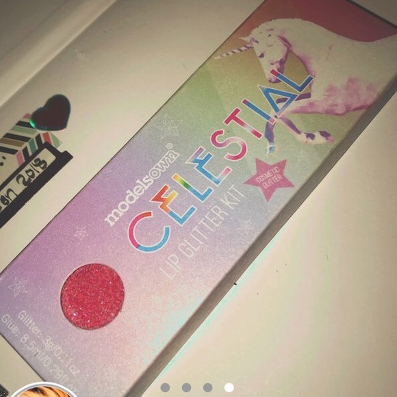 models own | Makeup | Models Own Celestial Glitter Lip Kit Cherise Star ...